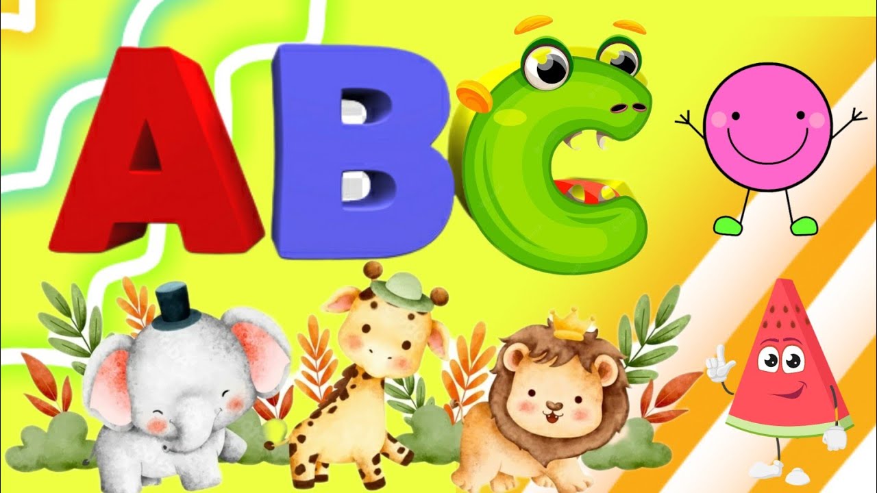 ABC song |Learn ABC| shapes| Alphabets for children |Education| ABC ...