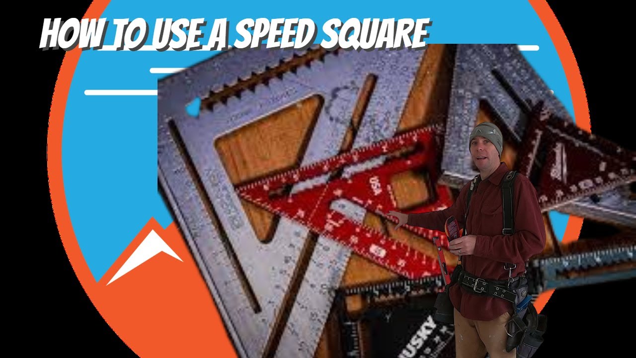 How To Use A Speed Square: Best Tool In Your Bag! - YouTube