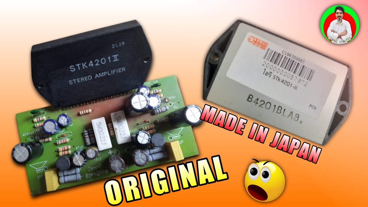 Stk 4201 Amplifier / New Tutorial Bnagla / ELECTRIC SIMPLE BD - YouTube