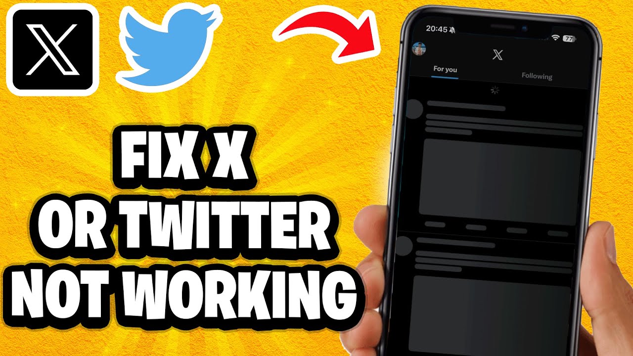 How To FIX X Not Working (Why Is Twitter Down) - YouTube