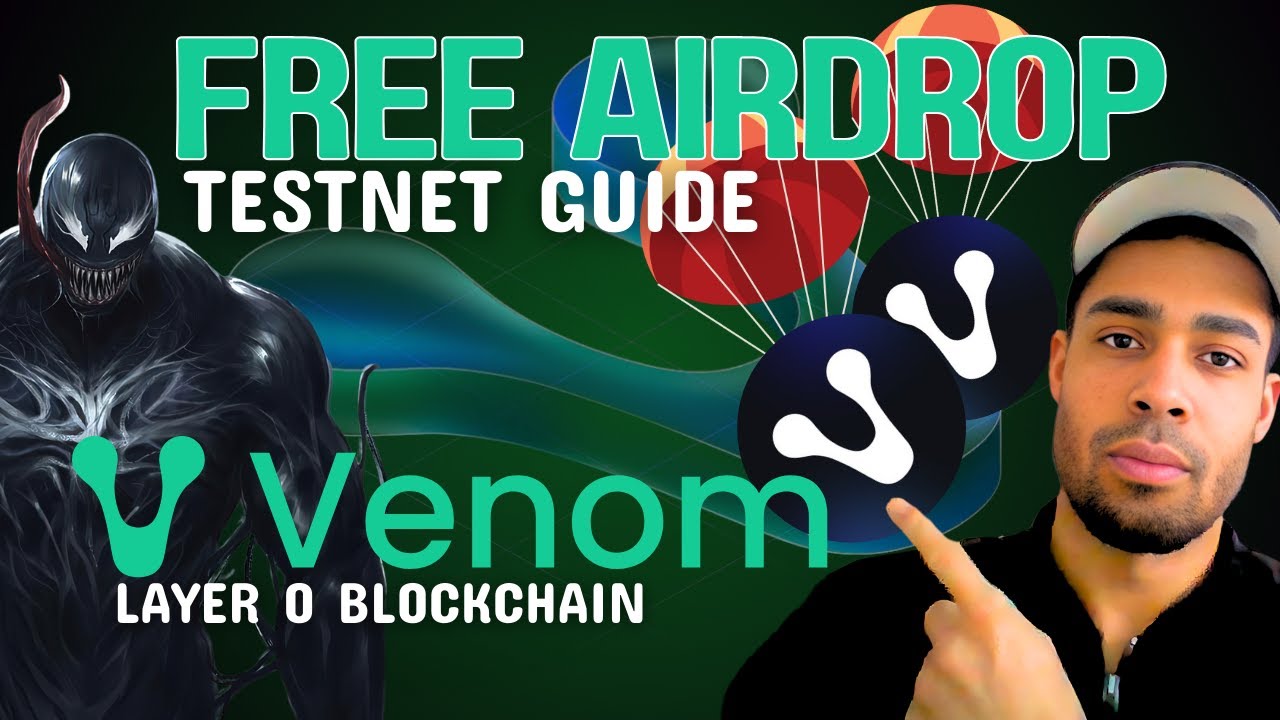 FREE airdrop Venom Network | huge potential |Testnet guide, simple ...