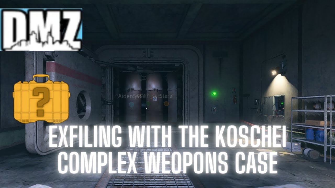 Koschei Complex DMZ Weopons Case, ft @Steralz - YouTube