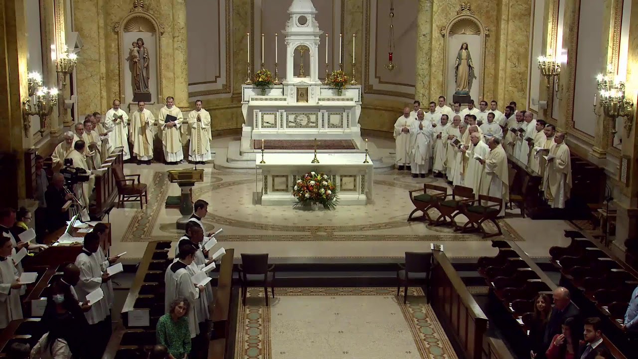 St. Joseph's Seminary and College Diaconate Ordination - YouTube
