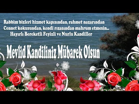mevlid kandili mesajları resimli görseller