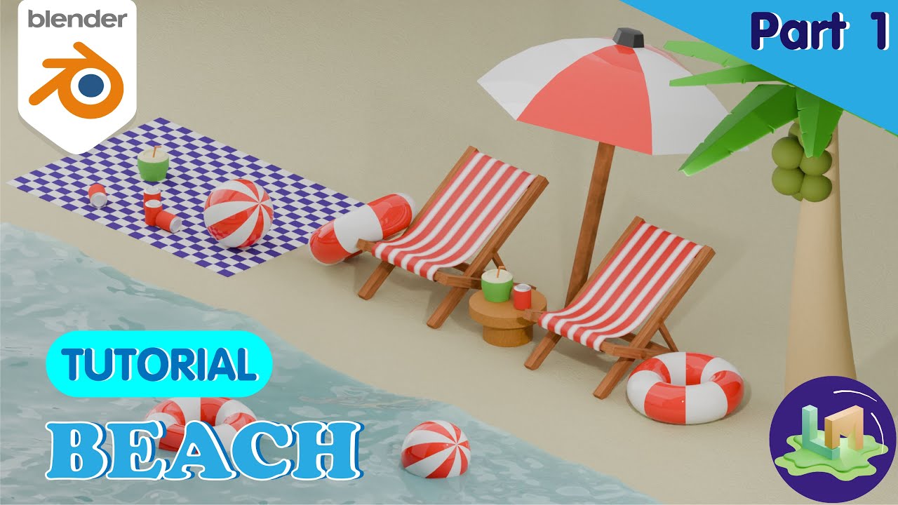 Blender Tutorial I Beach Part 1 - YouTube