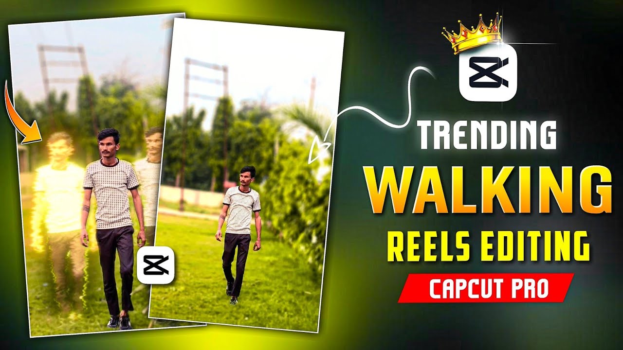 Instagram Trending Walking Reels Editing In Capcut ⚜️ Instagram ...