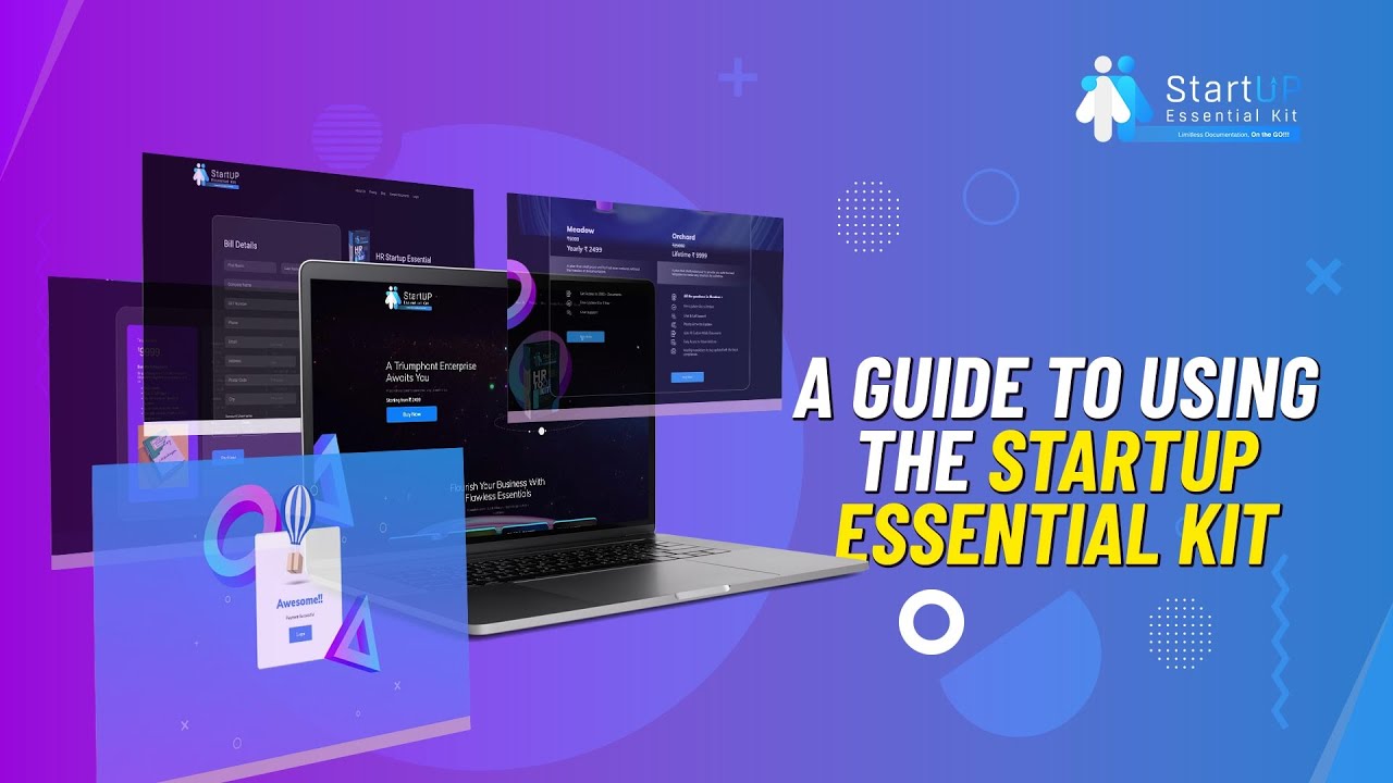 A Guide to Using the Startup Essential Kit - YouTube