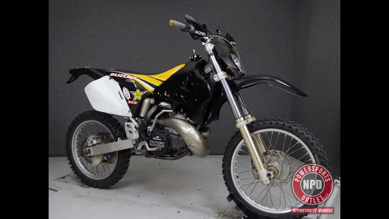 1998 SUZUKI RM250 - National Powersports Distributors - YouTube
