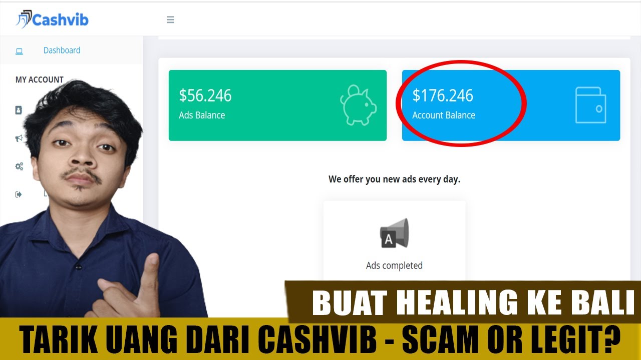 CASHVIB REVIEW WITHDRAW PEMBUKTIAN ! TERBUKTI MEMBAYAR ? - YouTube