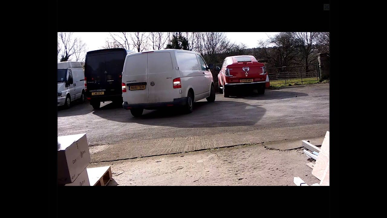 High Definition CCTV recording of a typical car park scene - Part 2 HD ...