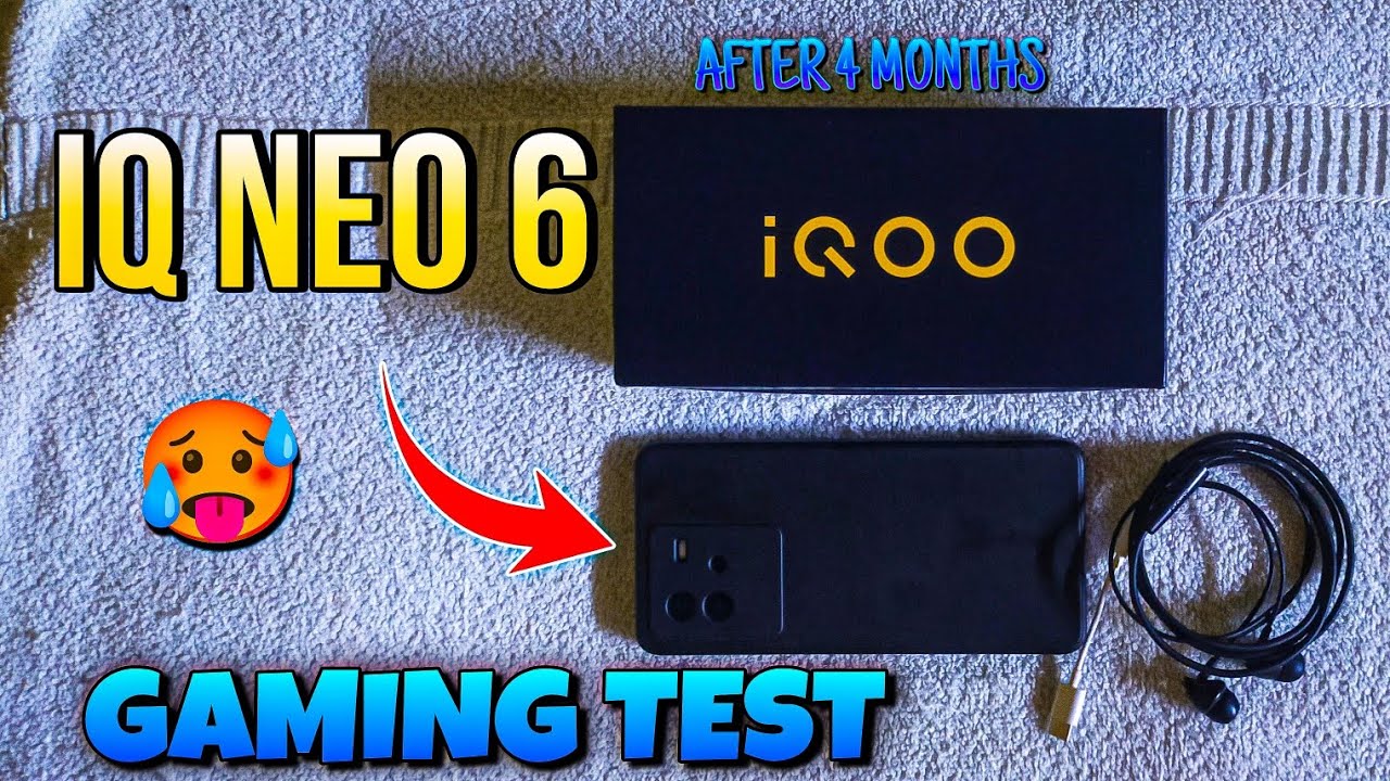 IQ NEO 6 GAMING TEST AFTER 5 MONTHS | STILL GOOD OR NOT ?🤔 ...
