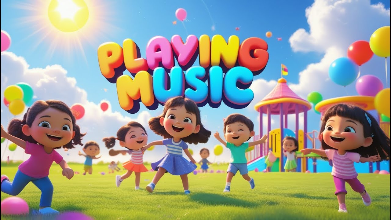 Twinkle Twinkle Little Star Playground Music Fun! | Dance & Sing Along ...