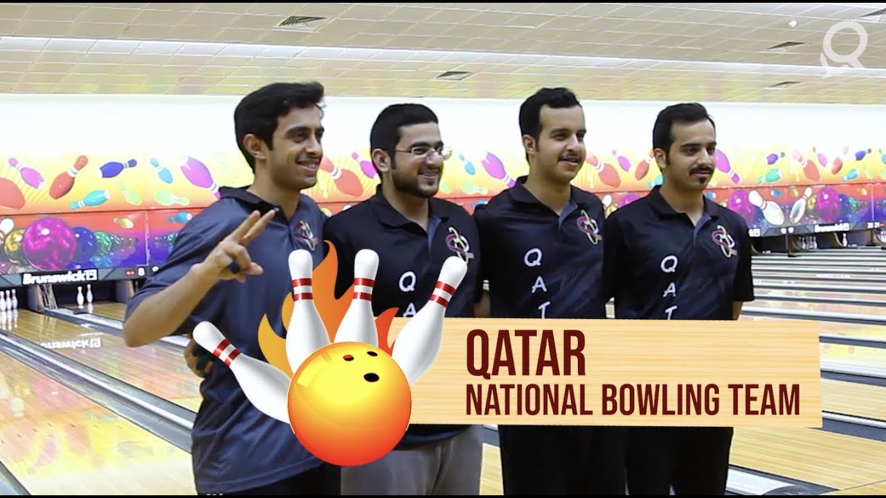 QL Adventures: We Challenge Qatar's National Bowling Team - YouTube