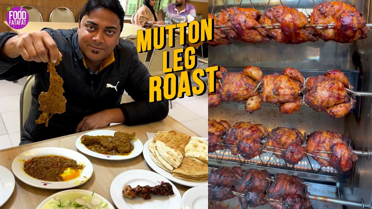 Full Mutton Leg Roast At Star Kabab Dhaka | Bangladesh Street Food - YouTube