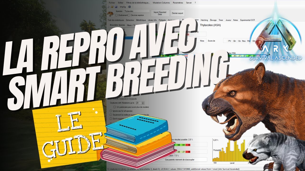 Le GUIDE de la REPRO avec SMART BREEDING [Ark Survival Ascended] - YouTube