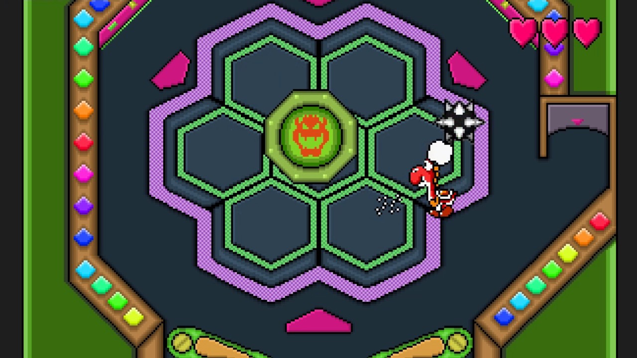 Super Bowser World minigame - Bowser's pinball (from mario party 10 ...