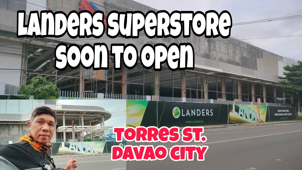 Landers superstore Davao soon to open latest update - YouTube