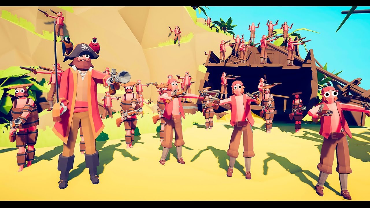 TABS Captain and Pirates vs Units(Same price)! - YouTube