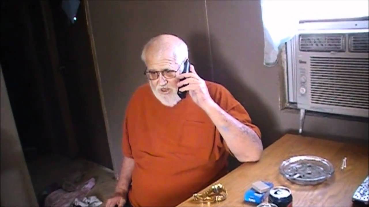 OLD MAN PWNS BILL COLLECTOR! - YouTube