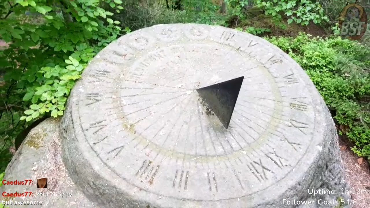 Sun Clock In The Woods | Luxembourg IRL 🇱🇺 | Edited (Live on 21/05/2023 ...