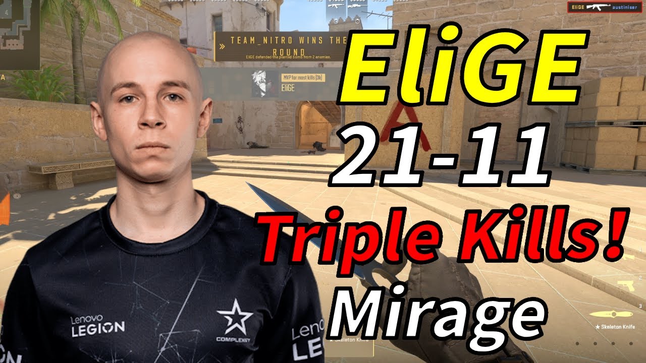 CS2 EliGE POV Faceit Mirage (21-11) | 2024/07/01 #cs2 #demo - YouTube