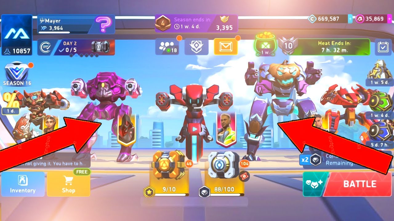 OLD Meta in the NEW Balance ~ Mech Arena - YouTube