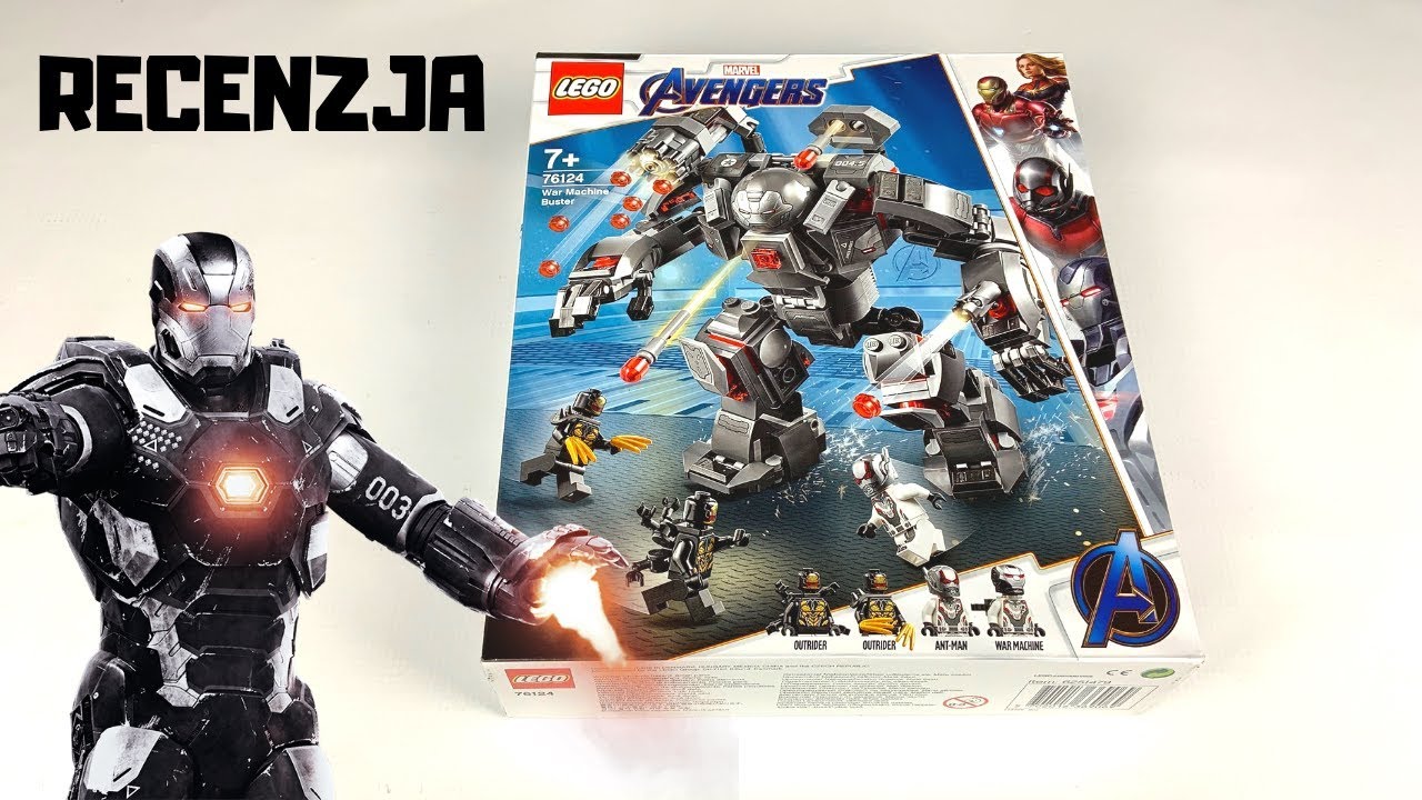 LEGO MARVEL SUPER HEROES 76124 - WAR MACHINE BUSTER - RECENZJA - YouTube