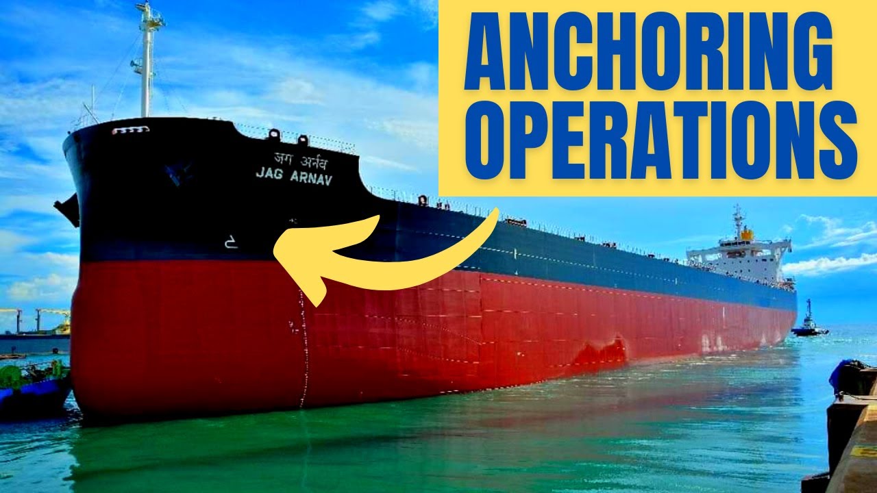 Anchoring Manoeuvres |Anchoring | Ship handling | Merchant navy #ships ...