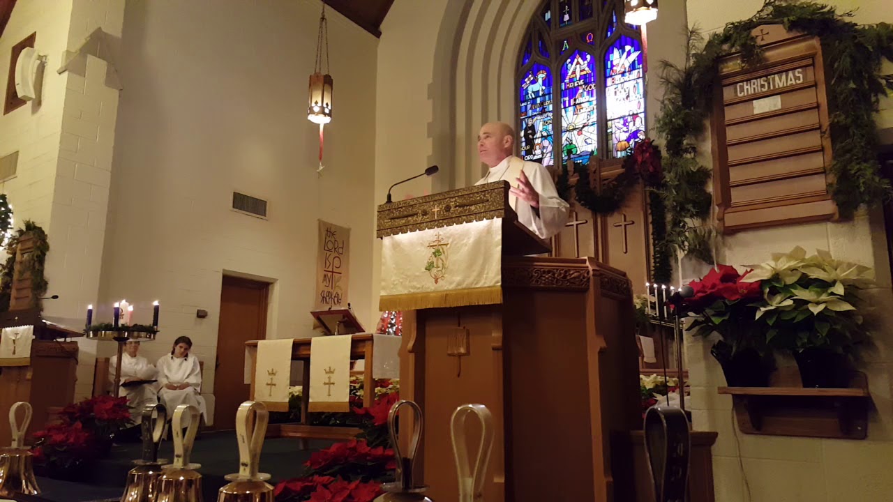 Pastor George Oberle - Christmas Eve Candlelight Service - YouTube