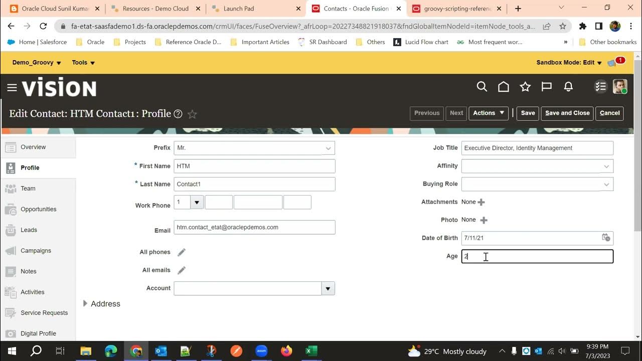 10 Field Triggers And Object Triggers In Fusion Cloud Groovy Youtube