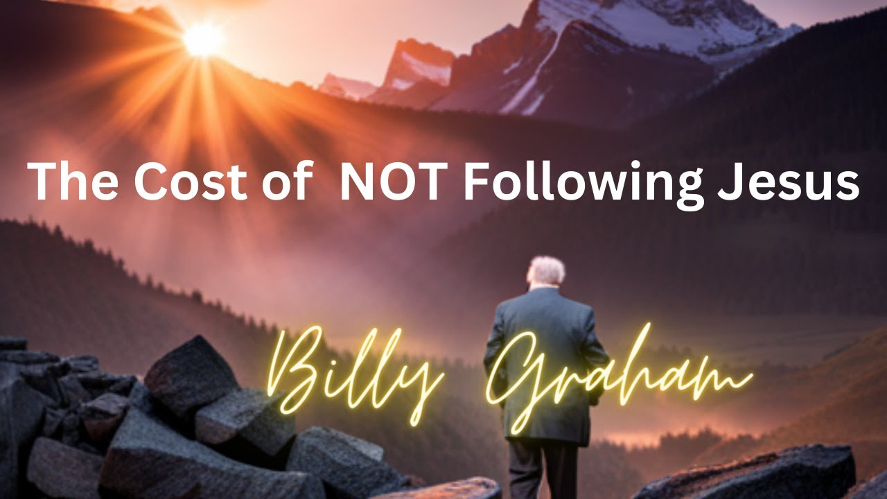 ️Billy Graham The cost of not following Jesus San Diego CA #billygraham ...