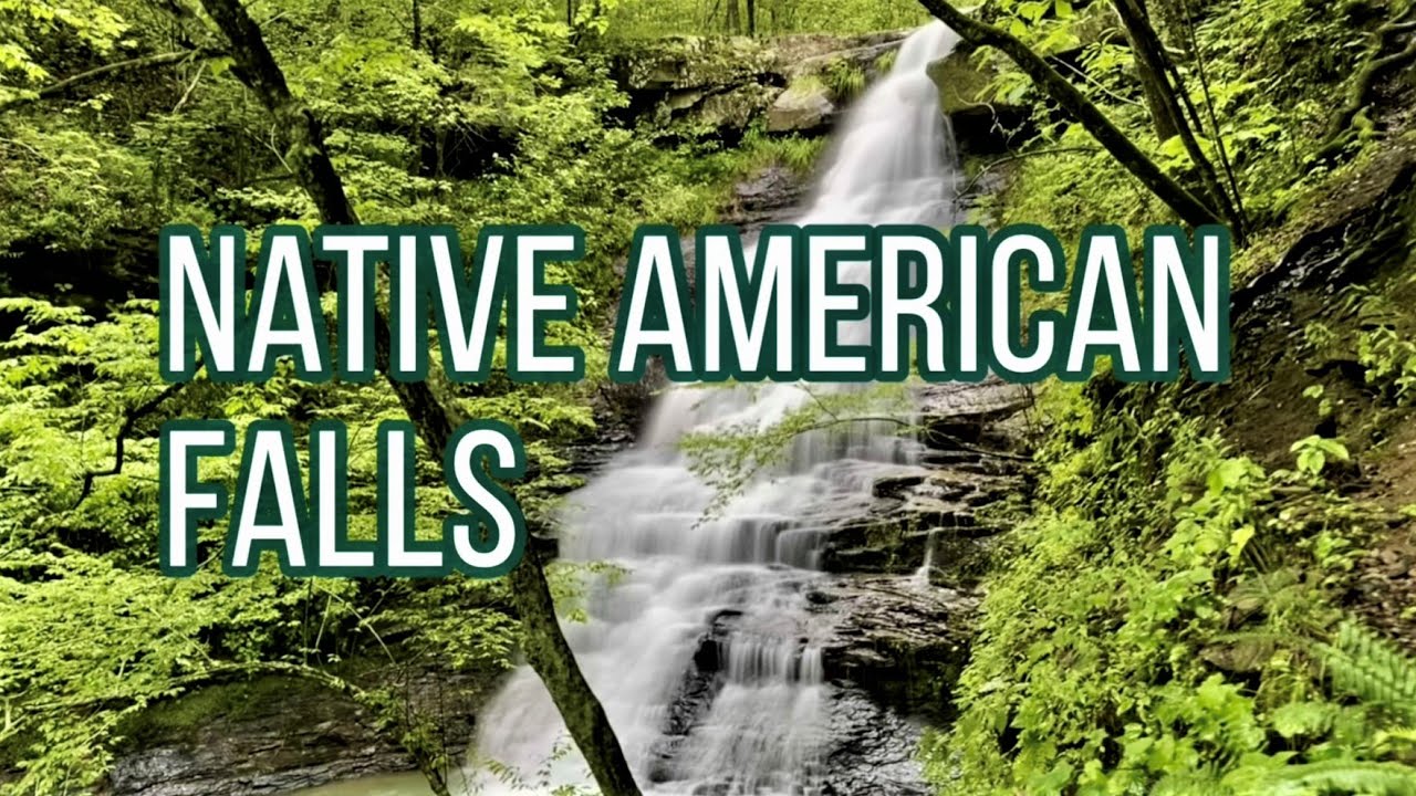 Native American Falls - Near Sand Gap, #waterfallsinarkansas - YouTube
