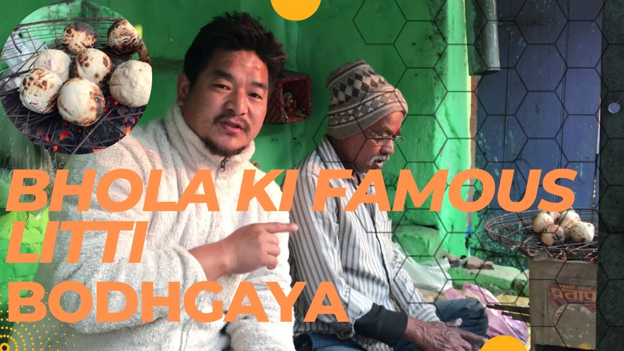 Local Food 🍱 Bihar, Magadha. Bhola ki Famous Litti Bodhgaya. - YouTube