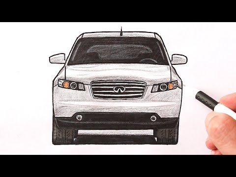Infiniti avtomobili necə çəkmək olar | Ehedov Elnur