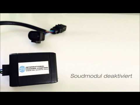 Soundmodul für Audi A6/ A7 4G BITDI, SQ5, VW Golf 7 GTD