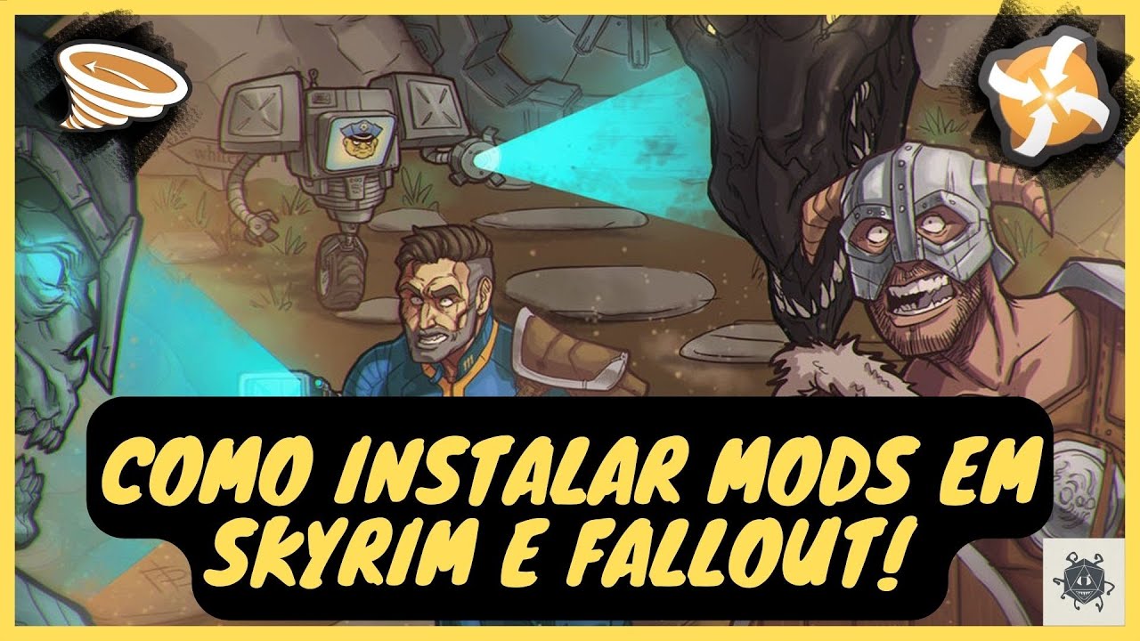 Como instalar mods em Skyrim e Fallout 4. - YouTube