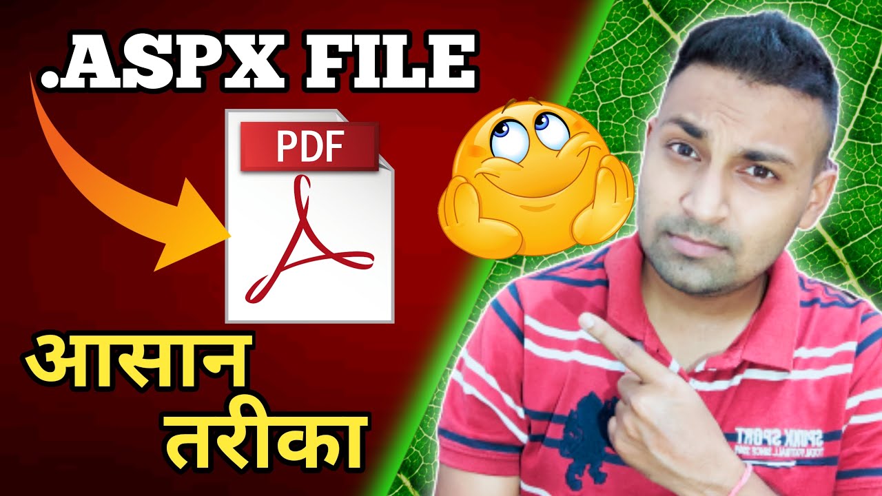 Convert Aspx File To PDF Aspx File How To Open In Windows 10 How Convert Aspx File To PDF Aspx File How To Open In Windows 10 How