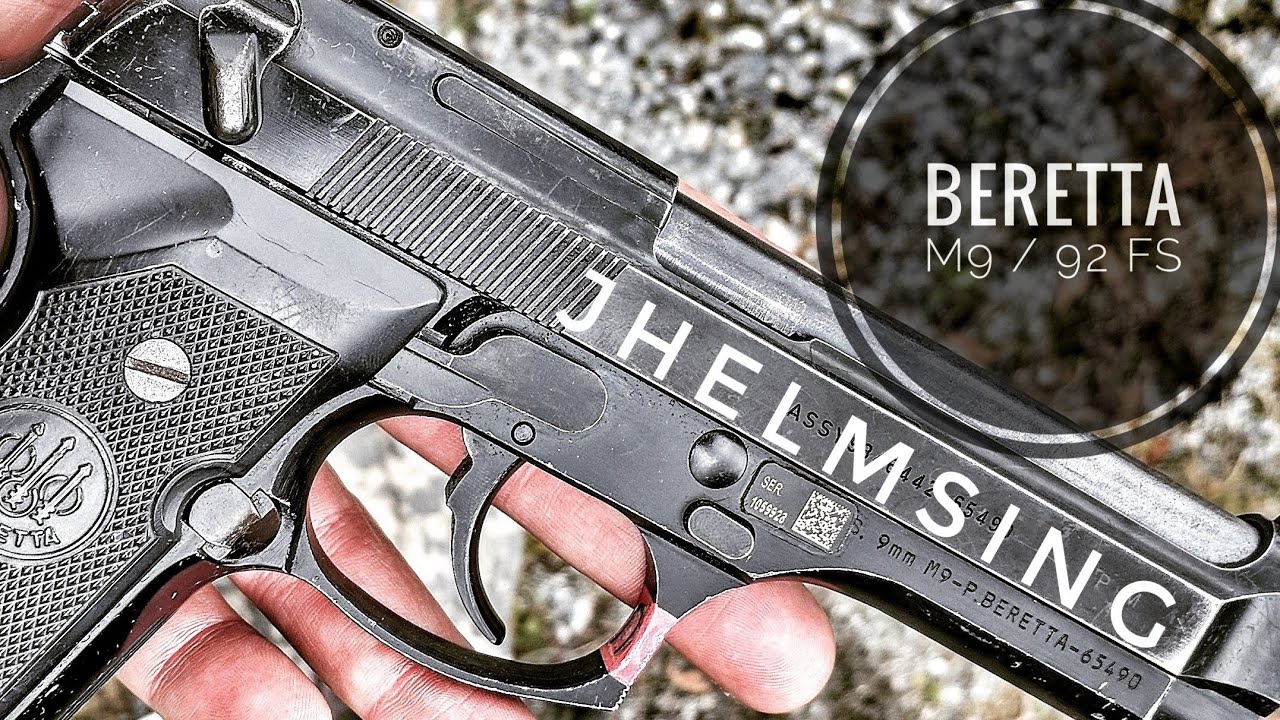 Beretta M9 / 92fs Legacy review - YouTube