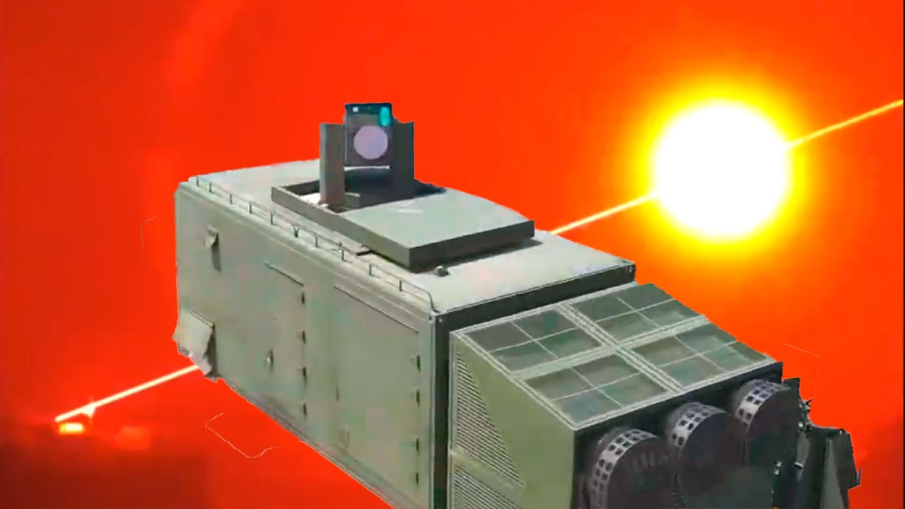 Лазер Block-I для борьбы с дронами показан в Южной Кореи - YouTube