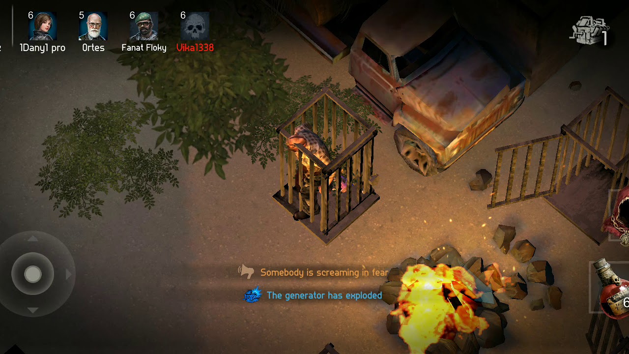 Horrorfield Invisible psycho (butcher) gets trapped in cage (psycho ...