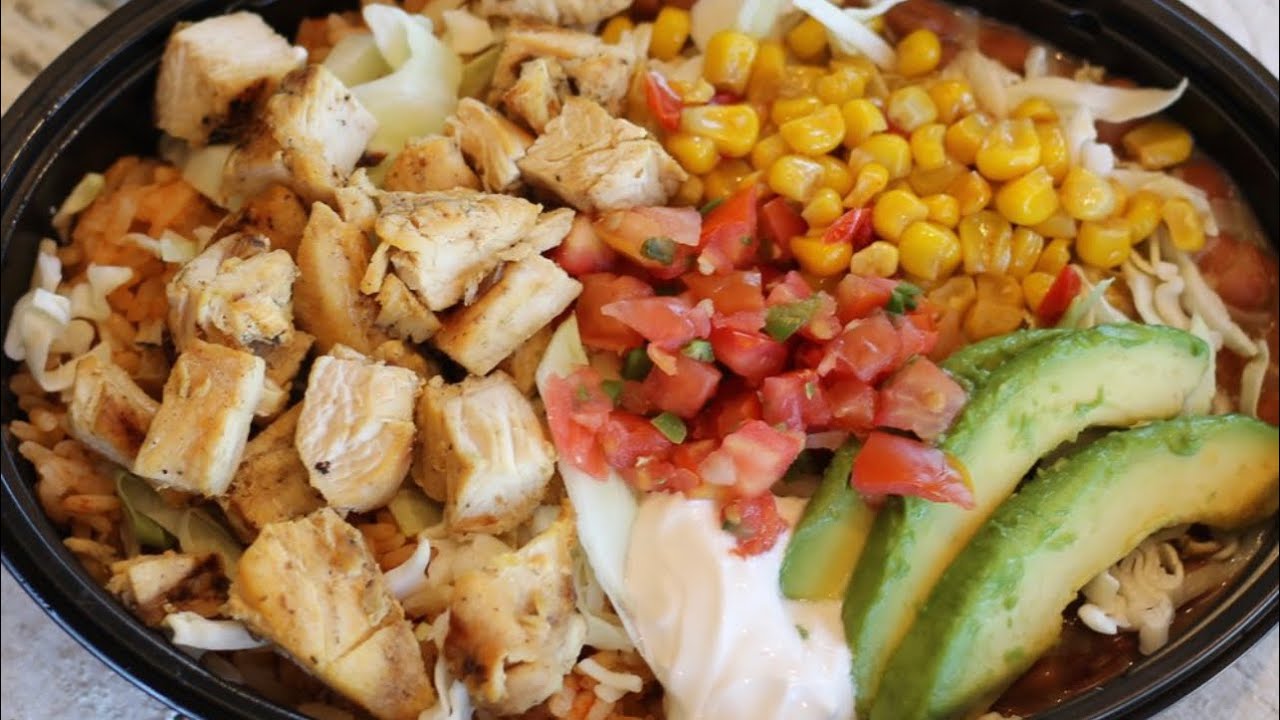 DELICIOUS CHICKEN BOWL #budgetfriendly #quick, INSPIRED BY EL POLO LOCO ...