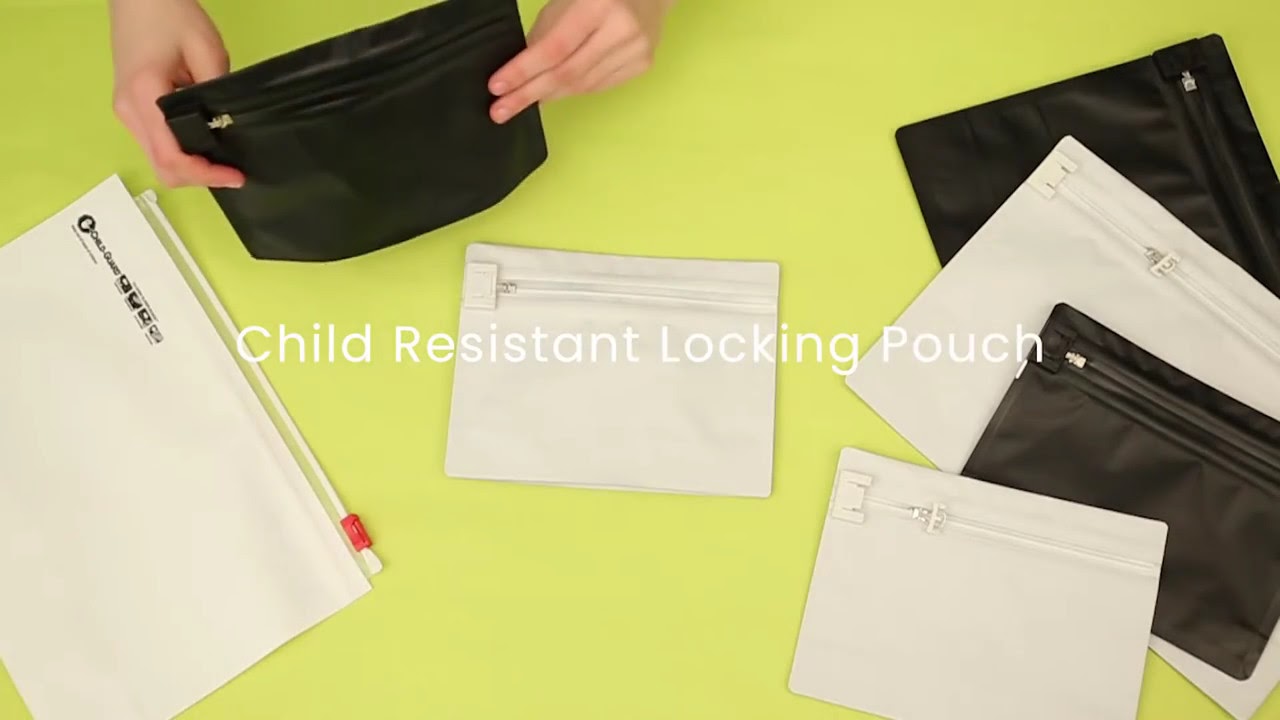 How to Use Child Resistant Packaging by ClearBags - YouTube