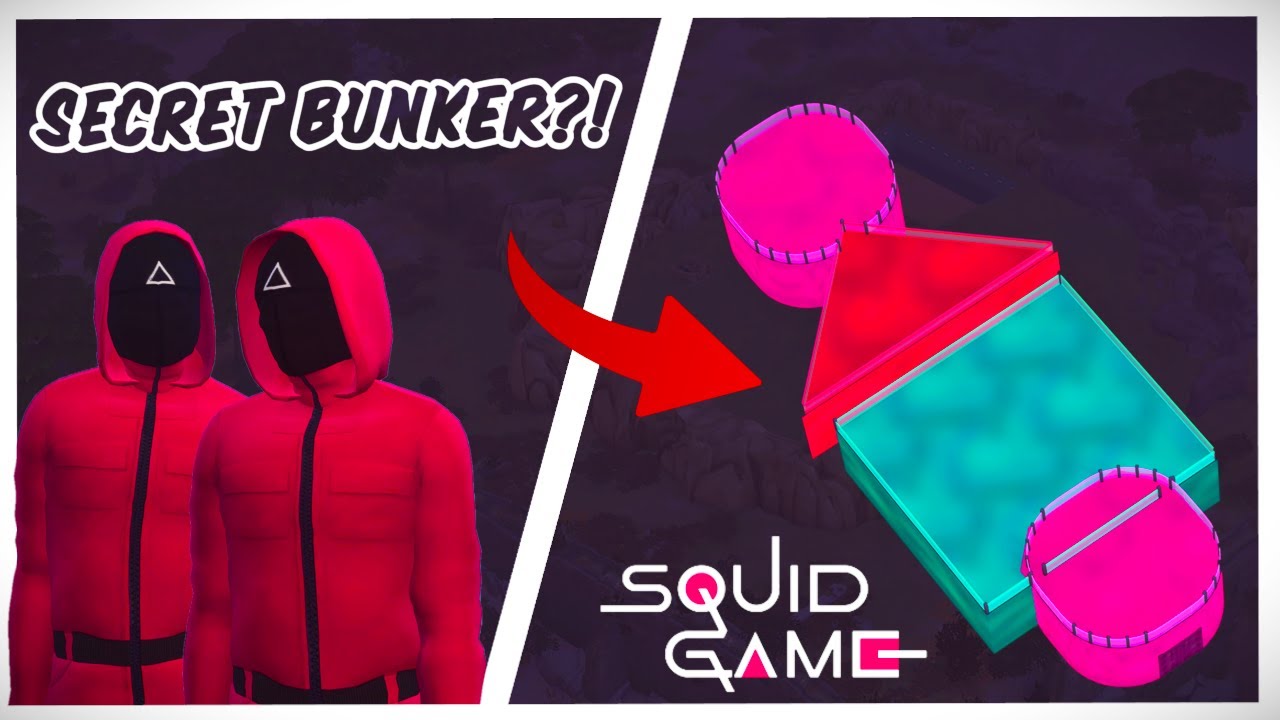 SQUID GAME SECRET BUNKER in the sims 4🔺🔴 | part 1 - YouTube