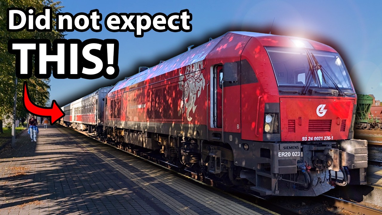 Lithuania's CRAZY Overhauled Soviet Train Carriages (Incredible New 1st ...