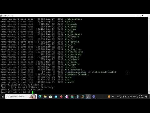 LINUX UNIX Filesystem Hierarchy - YouTube