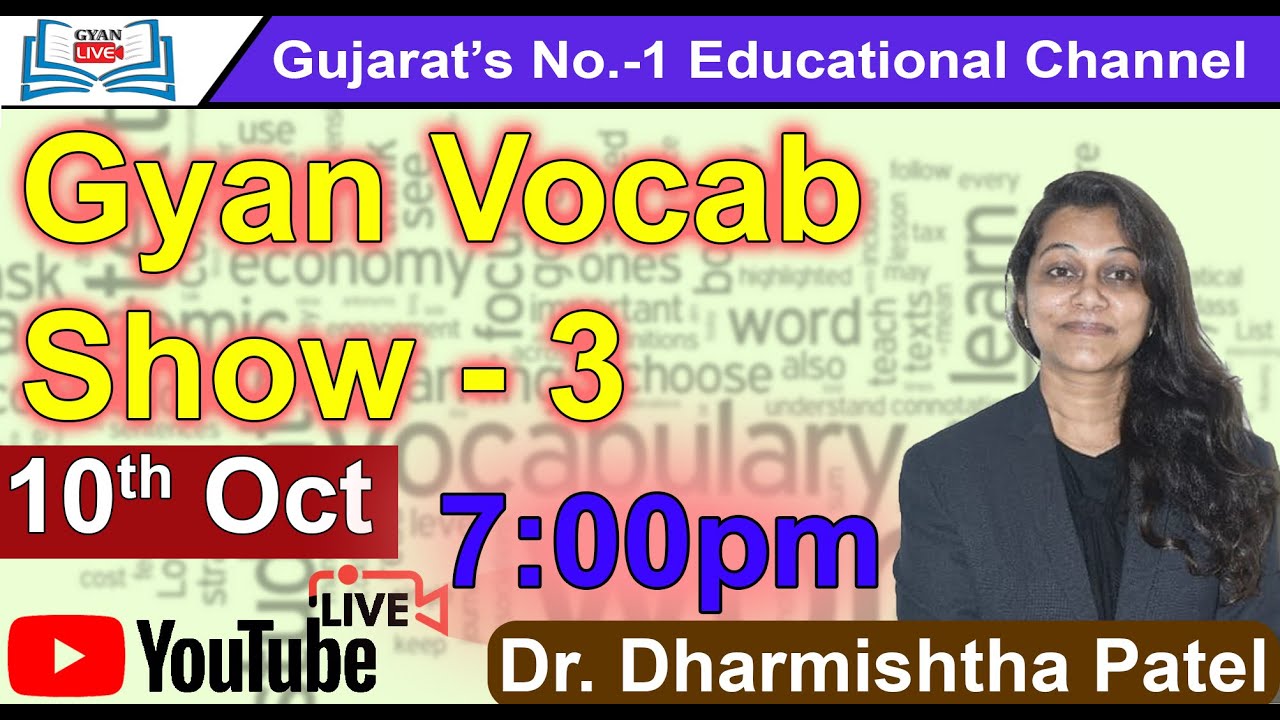 Gyan Vocab Show 3 I Root Words with their prefix n suffix I Dr ...