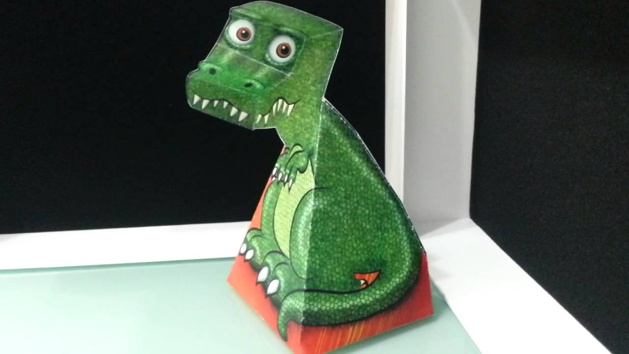 Mind-Blowing T-REX Illusion DIY - YouTube