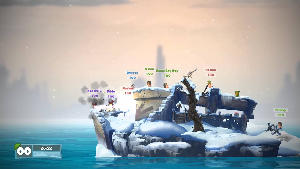 Worms W.M.D Weapon Reveal: Dodgy Phone Battery! - YouTube