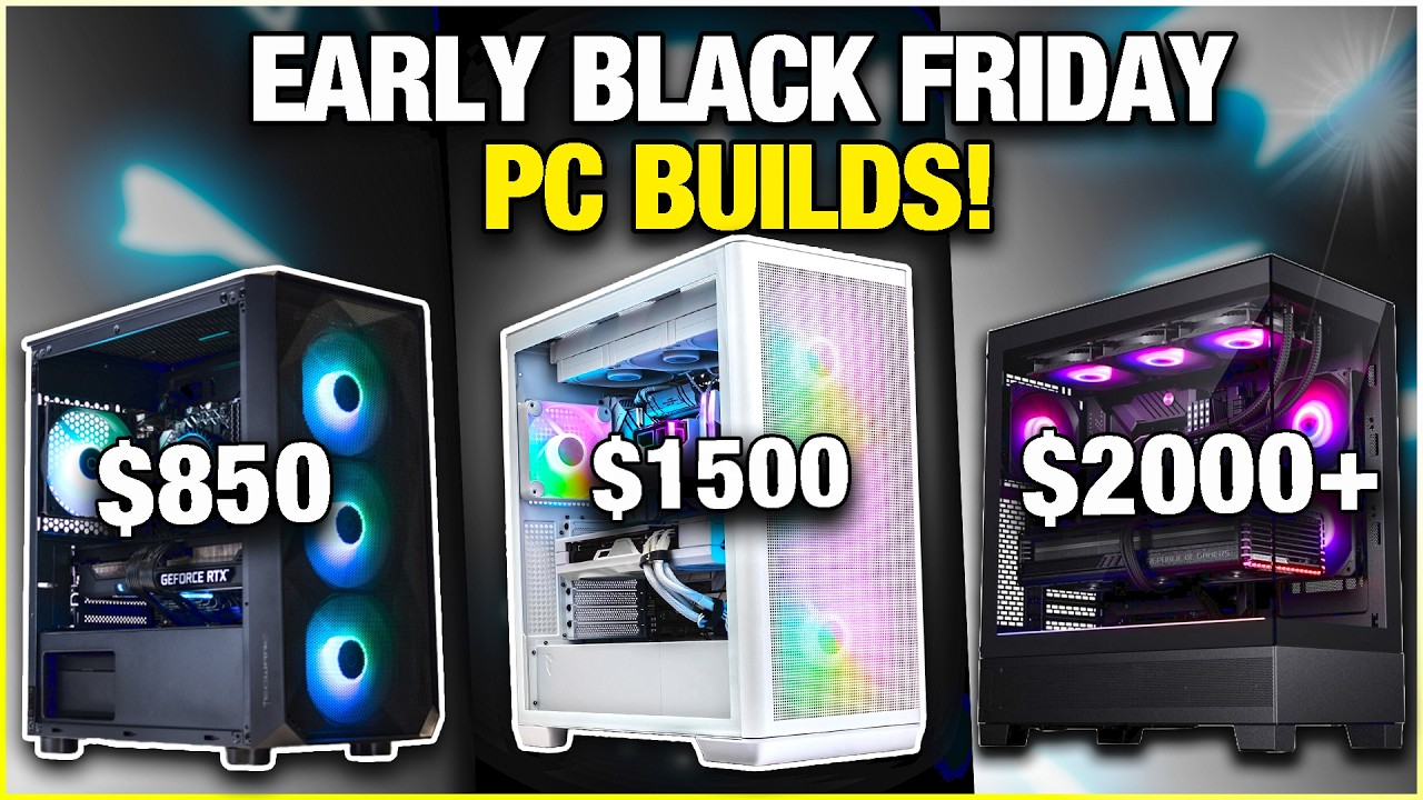 Best Early Black Friday Gaming Pc Build Deals In 2024 Youtube