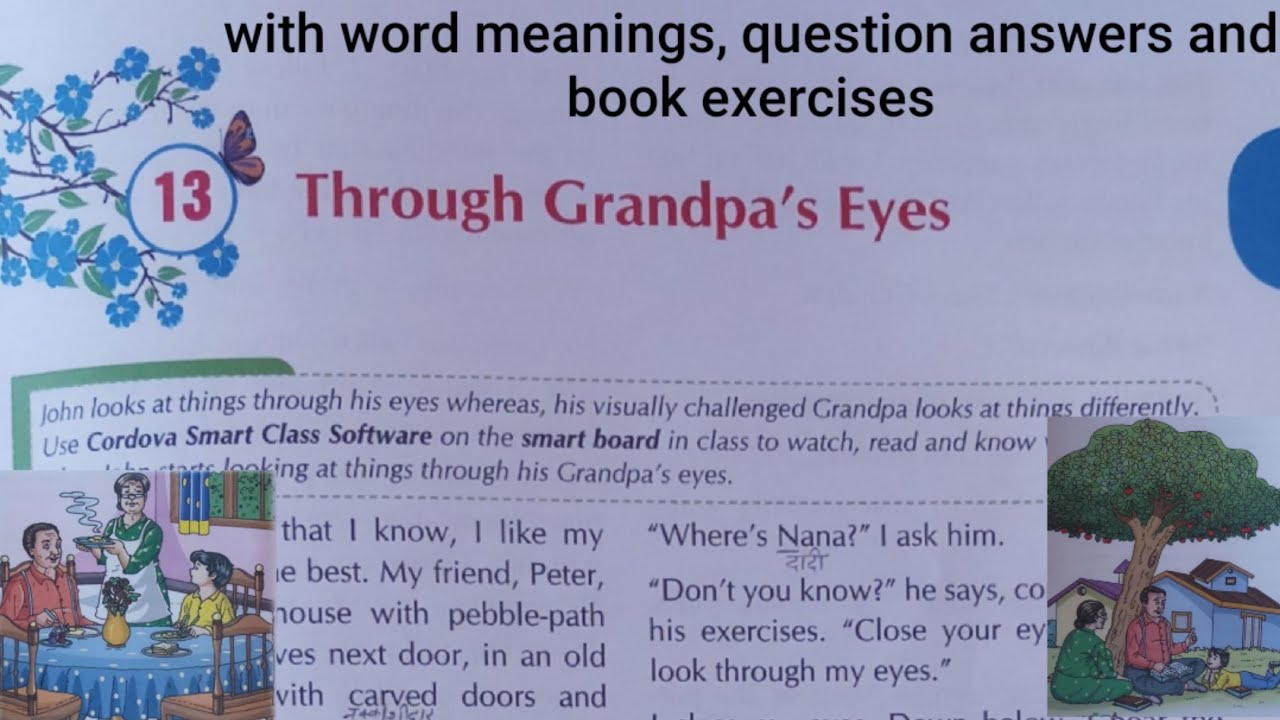 Through Grandpa's eyes Class 7 | NCERT English - YouTube